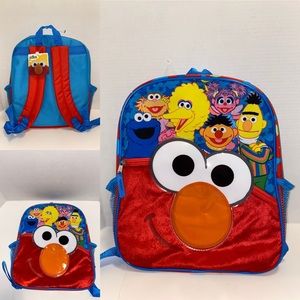 Sesame Street | Accessories | Nwt Elmo Backpack For Kids New | Poshmark